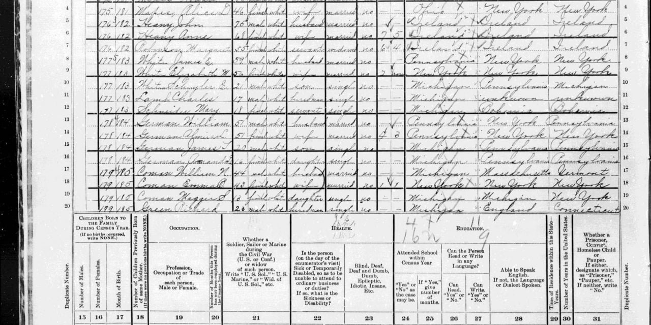 Civil War Soldiers in the 1894 Michigan State Census | Access Genealogy