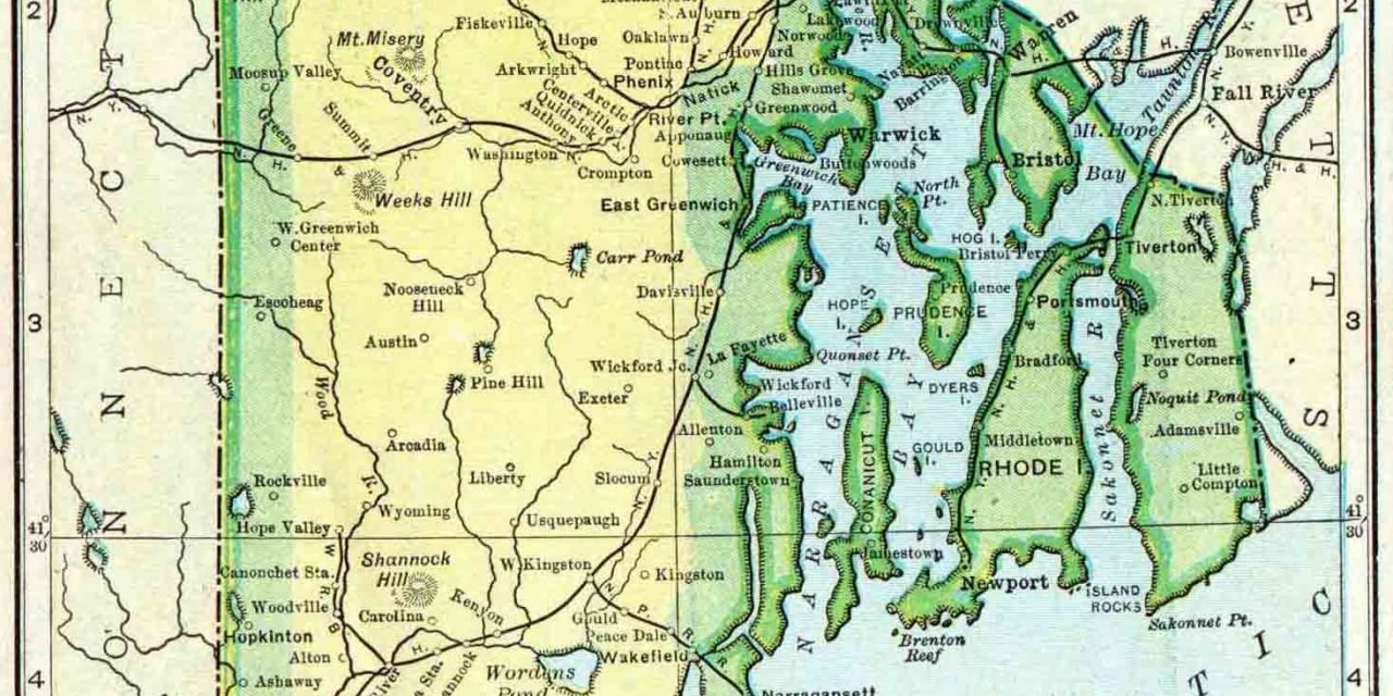 1910 Rhode Island Census Map - Access Genealogy